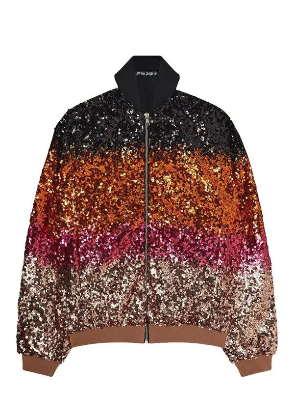Palm Angels Sequins Bomber Jacket - Multicolour