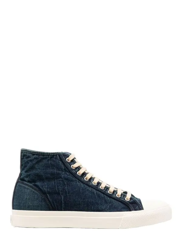 Ralph Lauren Mayport Hi-top Sneakers - Blue