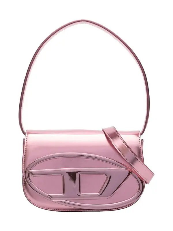 DIESEL Metallic Crossbody Bag - Pink