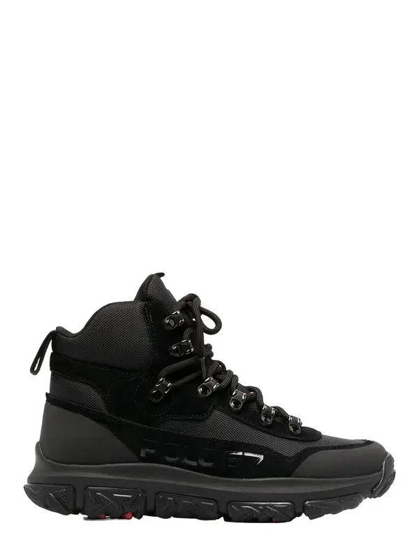 Polo Ralph Lauren Panelled Ankle-length Trail Boots - Black