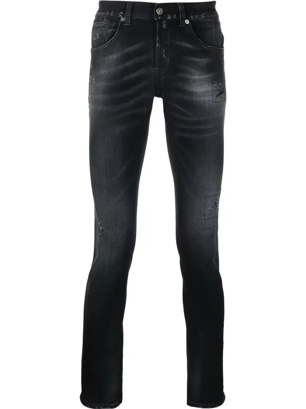 DONDUP Slim-cut Leg Jeans - Black