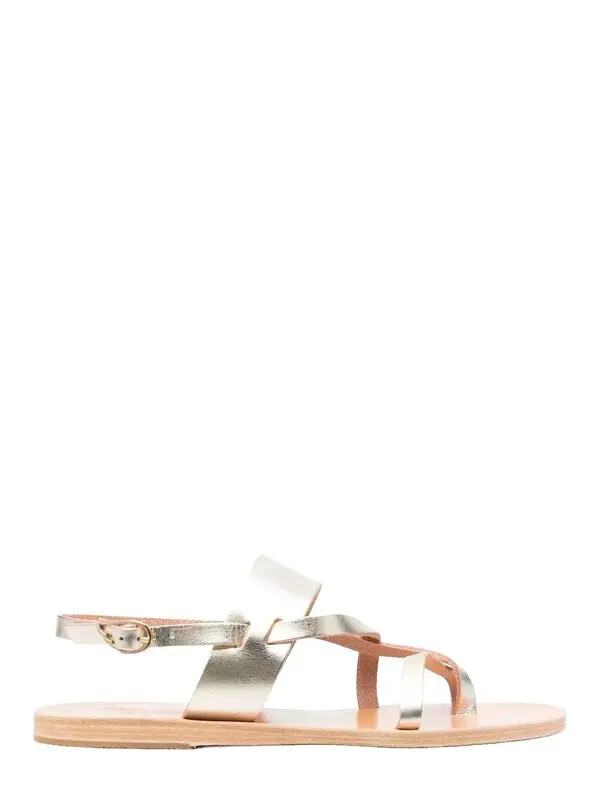 ANCIENT GREEK SANDALS Alethea Metallic Sandals - Gold