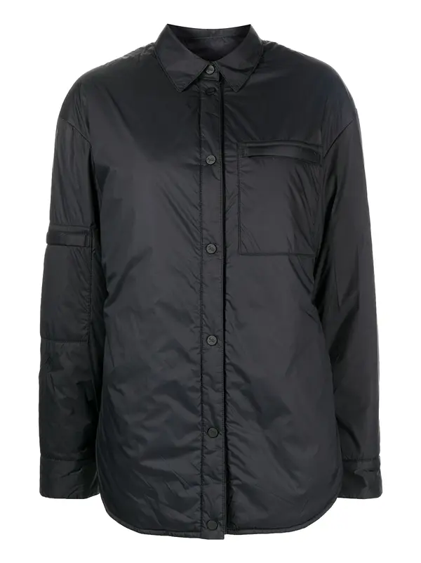 Aztech Mountain Pillow Padded Shirt Jacket - Black