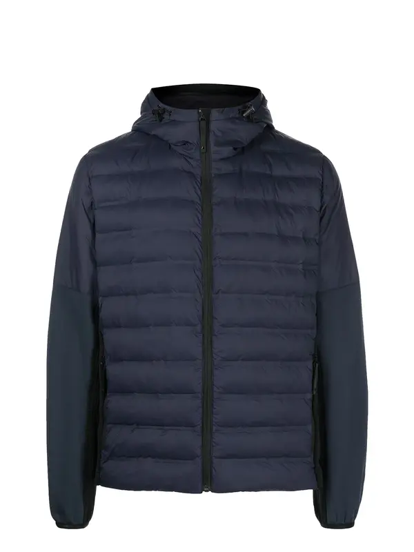 Aztech Mountain Ozone Quilted Fleece Midlayer Jacket - Blue
