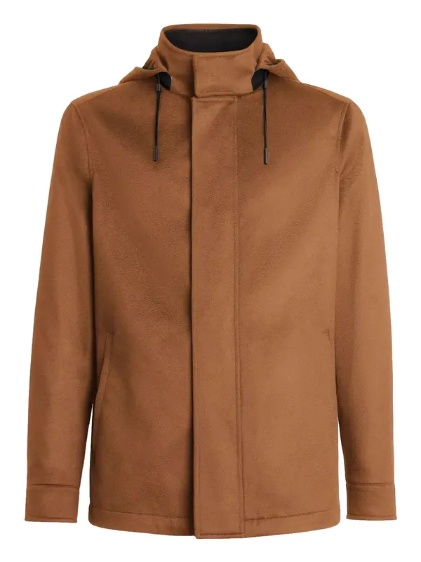 Zegna Cima Oasi Cashmere Over Jacket - Brown