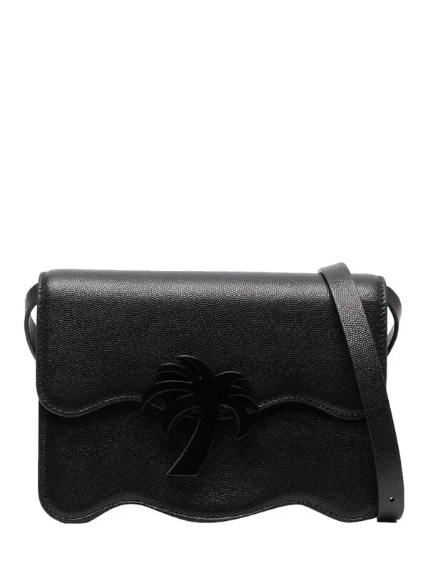 Palm Angels Palm Beach Tonal Shoulder Bag - Black