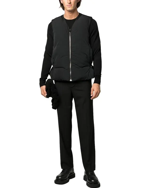 Jacquemus Straight-leg Wool Trousers - Black