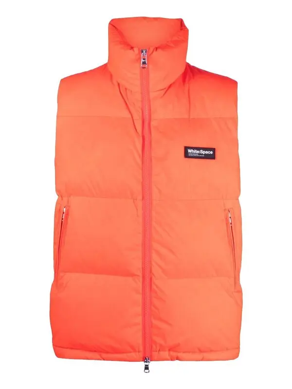 WHITESPACE Scott Padded Gilet - Orange