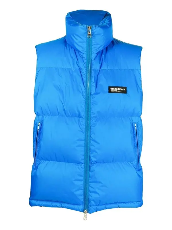 WHITESPACE Padded Gilet - Blue