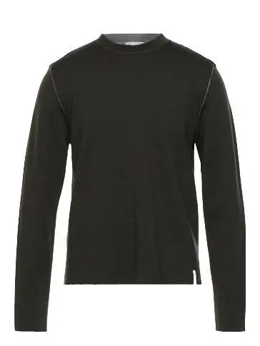 BROOKSFIELD Solid Virgin Wool Sweater - Military Green