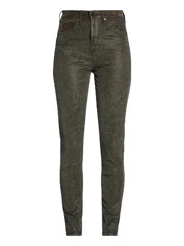 Guess Skinny Velvet Pants - Green