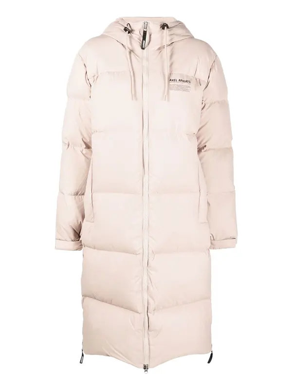 Axel Arigato Lumia Down Puffer Coat - Neutrals