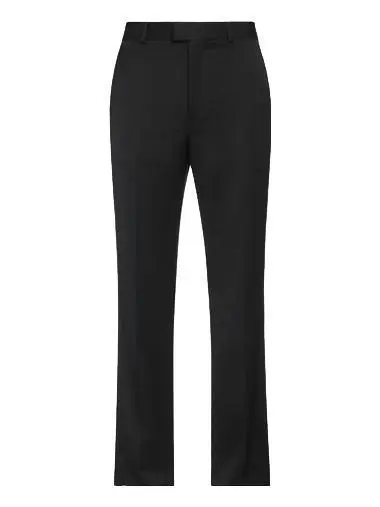 Valentino Garavani Straight Leg Virgin Wool Pants - Black