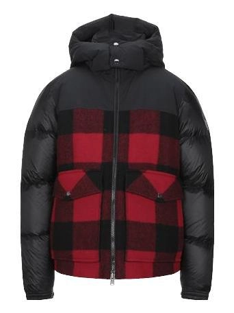 Woolrich Puffer Size Wool, Polyester, Polyamide - Black