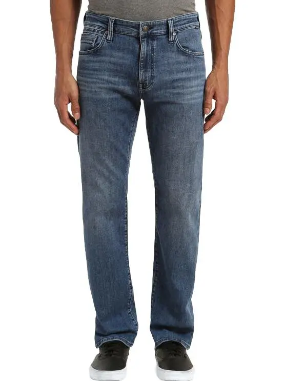 MAVI Zach Straight-leg Jeans - Lt Foggy Williamsburg