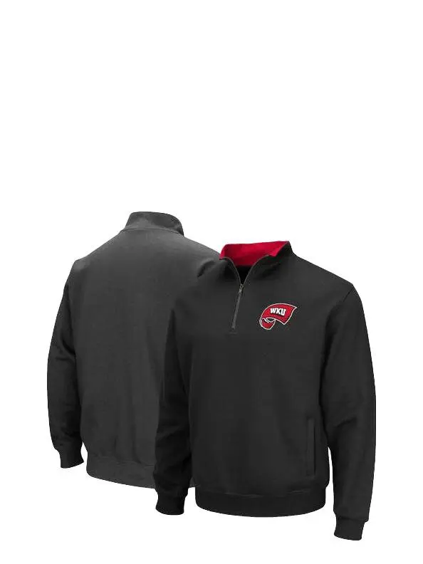 COLOSSEUM Western Kentucky Hilltoppers Tortugas Quarter-zip Sweatshirt - Black