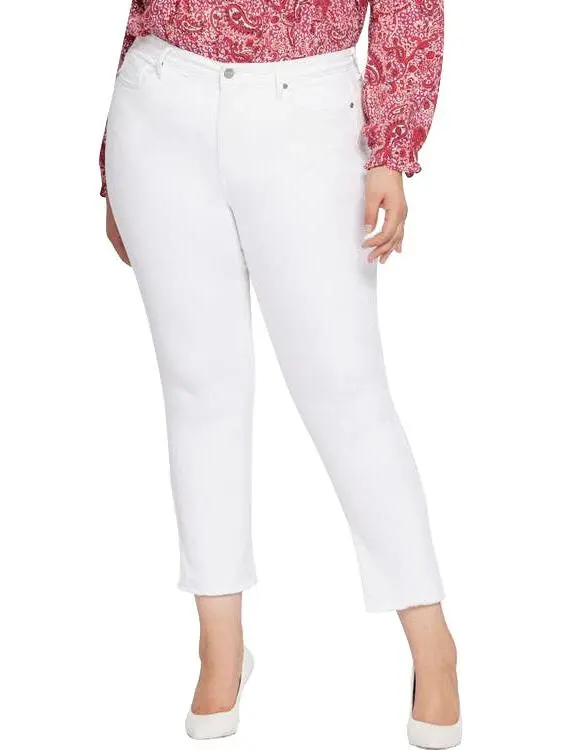 NYDJ Sheri Ankle Slim Jeans - Optic White