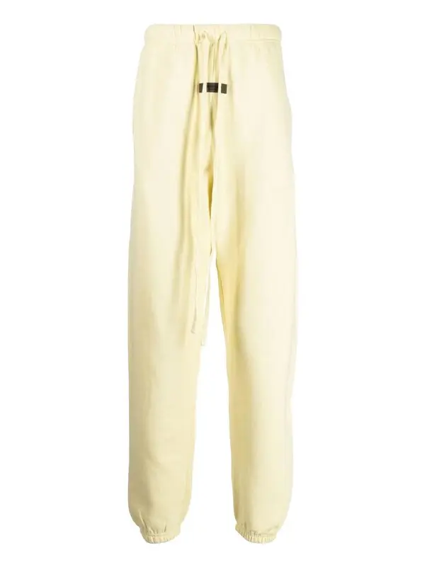 Fear Of God Drawstring Straight-leg Track-pants - Yellow
