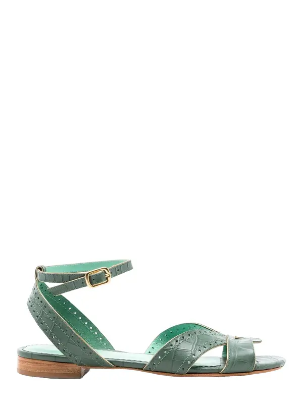 STUDIO CHOFAKIAN Ankle-strap Sandals - Green