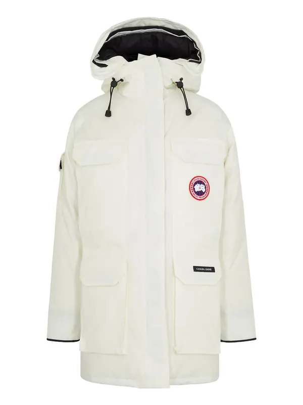Canada Goose Expedition Hooded Arctic-tech Parka - White