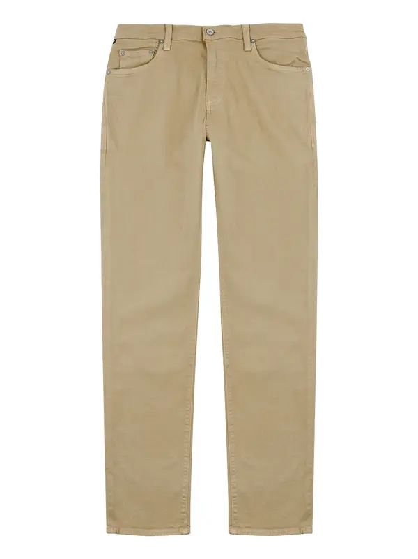 Citizens Of Humanity Adler Tapered-leg Jeans - Tan