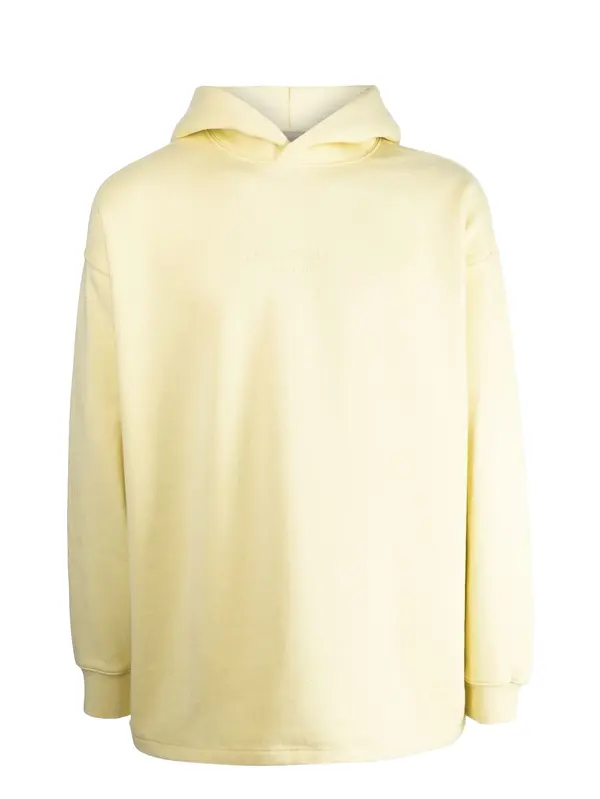 Fear Of God Logo Patch Hoodie - Yellow