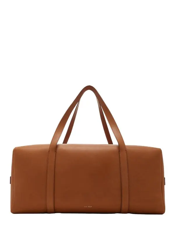 THE ROW Gio Leather Duffle Bag - Neutral