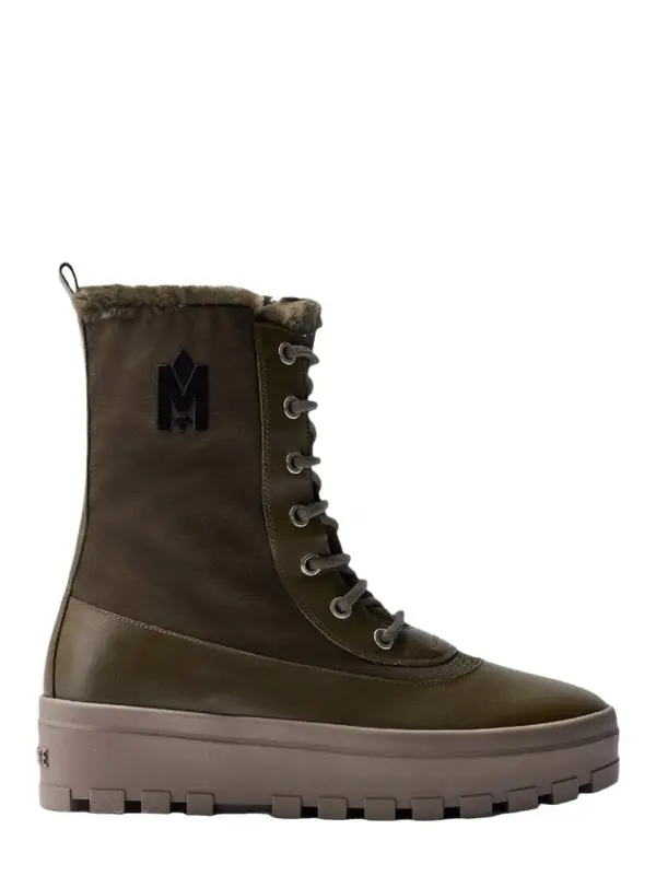 Mackage Shearling-lined Winter Boots - Army