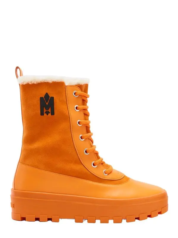 Mackage Hero-ms Lamb Suede Winter Boots - Sunset