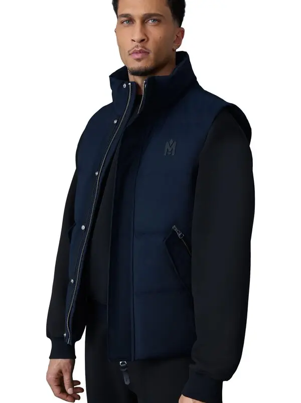 Mackage Joseph Nordic Tech Down Vest - Navy