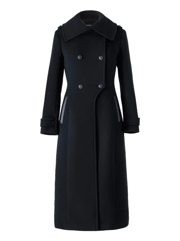 Mackage Elodie Double-face Wool Tailored Coat - Black