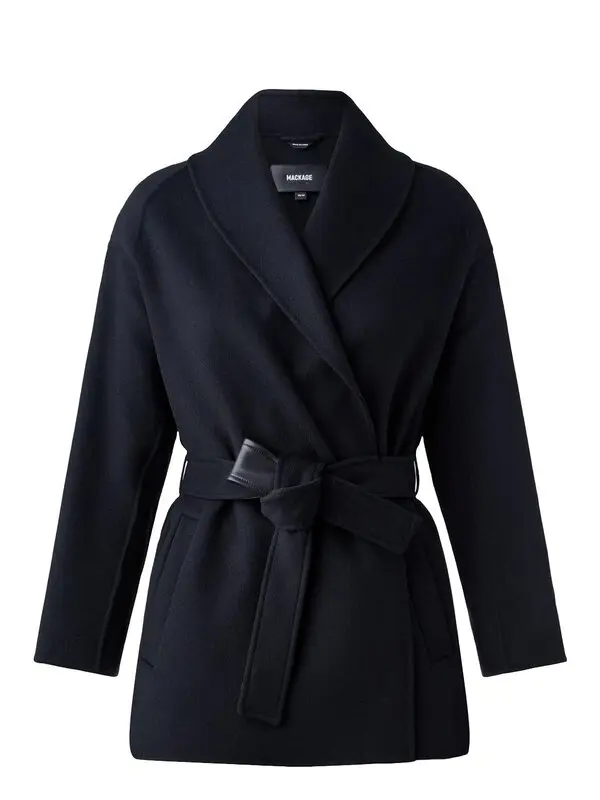 Mackage - Tyra Wool Robe Jacket
