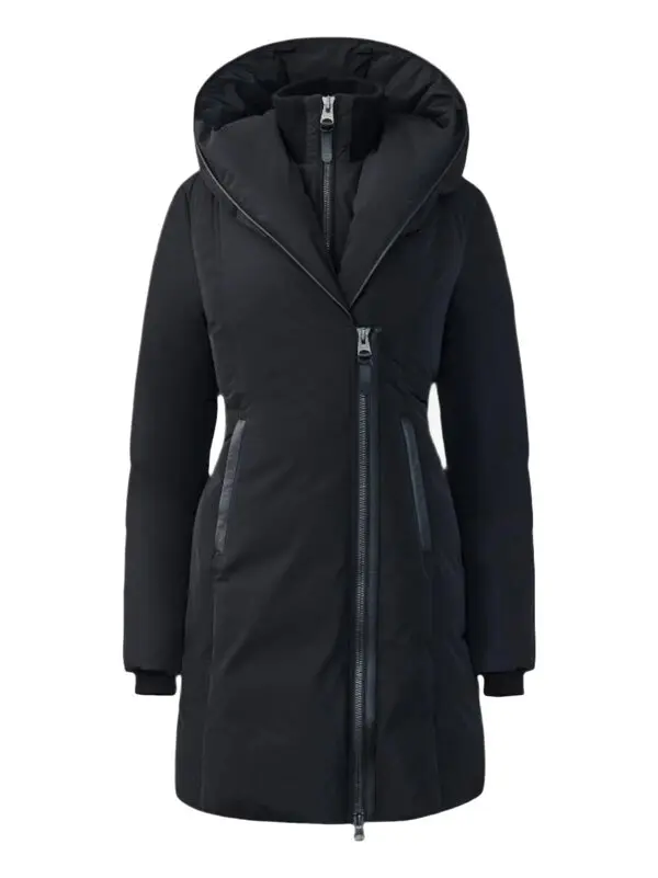Mackage Kay-nfr Down Coat With Signature Collar - Black
