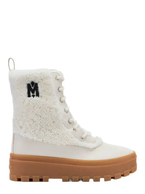 Mackage Shearling Winter Boot - Cream
