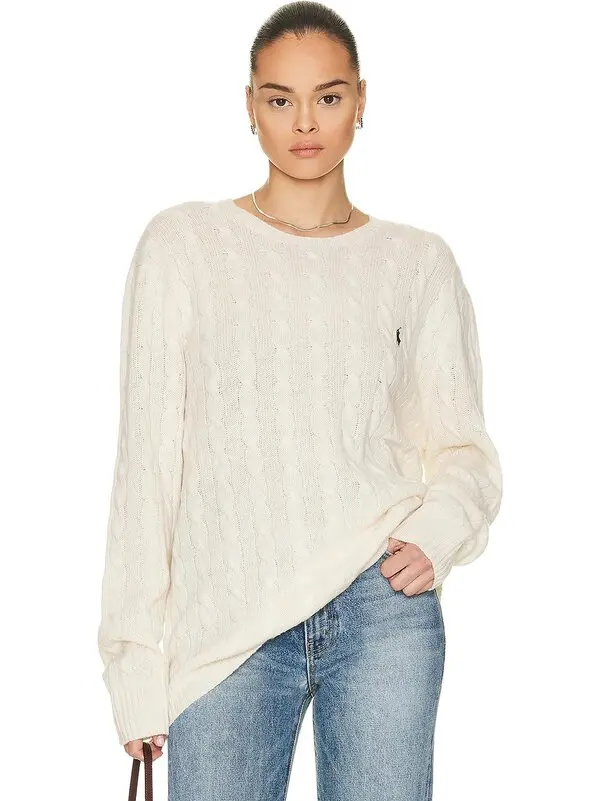 Polo Ralph Lauren Cable Knit Sweater - Andover Cream