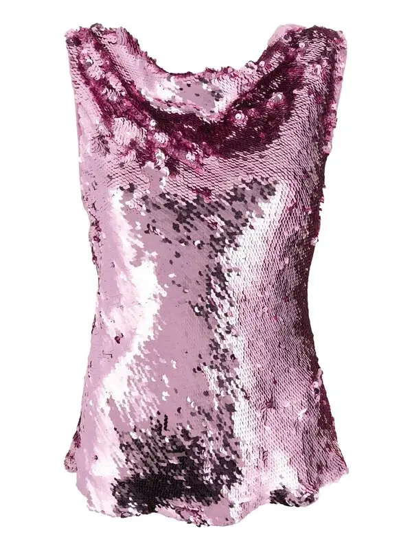 3.1 Phillip Lim Sequin-embellished Sleeveless Top - Pink