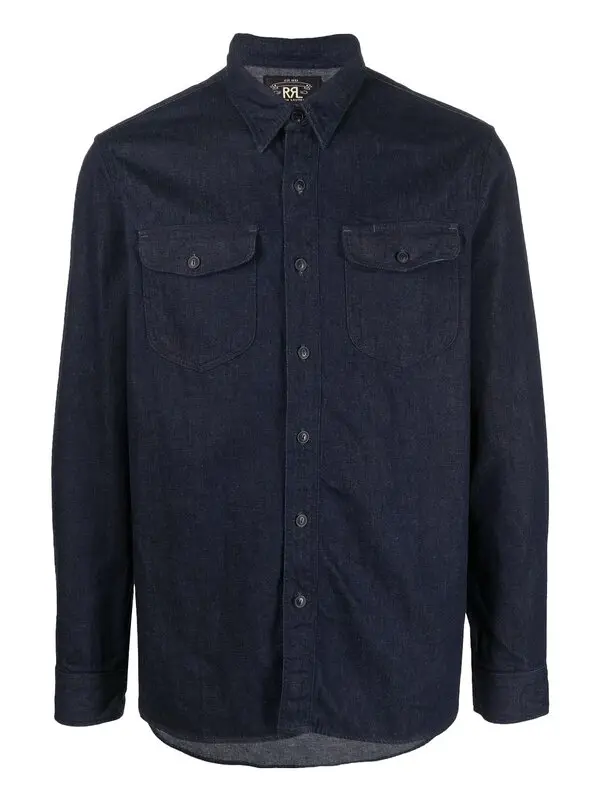 Ralph Lauren Preston Long-sleeved Shirt - Blue