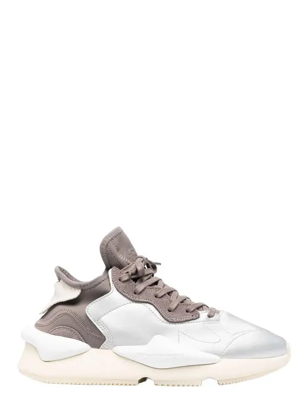 Y3 Kaiwa High-top Sneakers - Silver