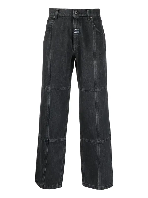 LIBERAL YOUTH MINISTRY Straight-leg Jeans - Black