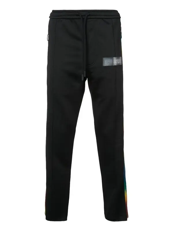 Off-White Dad Time Travelling Track Trousers - Black