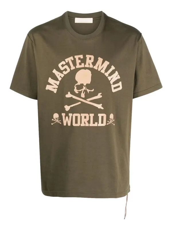MASTERMIND WORLD Logo-print T-shirt - Green