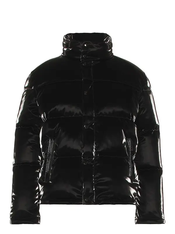 Saint Laurent Doudoune Oversize Jacket - Noir