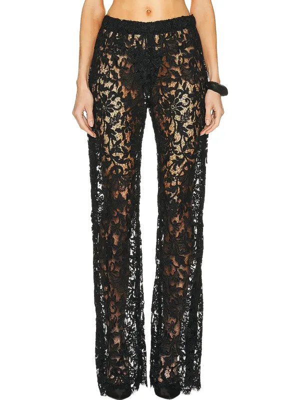 Saint Laurent Straight Leg Pant - Noir