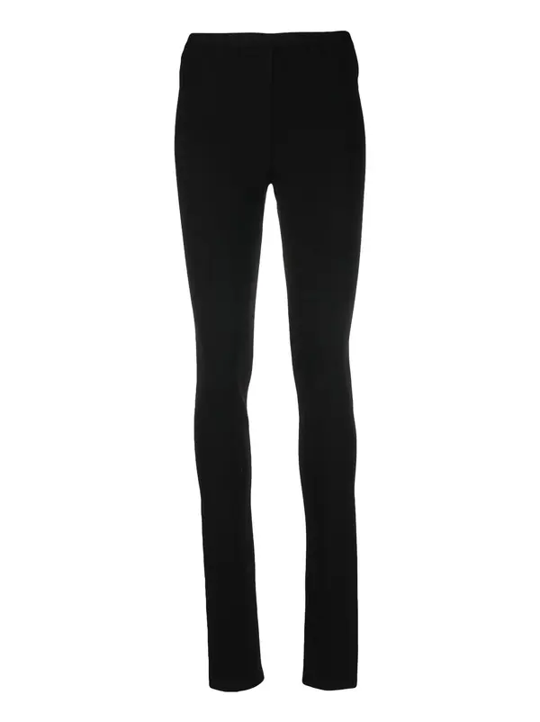 Rick Owens Amber Jersey-knit Leggings - Black
