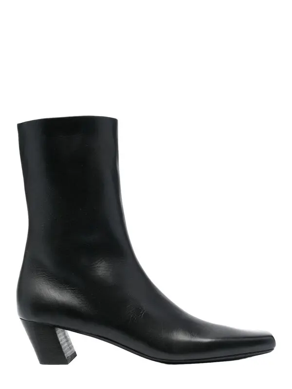 Marsèll Square Toe 50mm Boots - Black