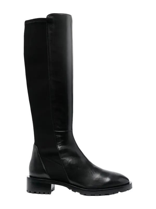 STUART WEITZMAN Panelled Knee-length Boots - Black