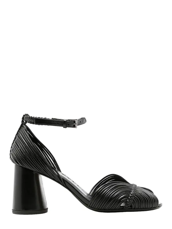 STUDIO CHOFAKIAN Twiggy Sandals - Black