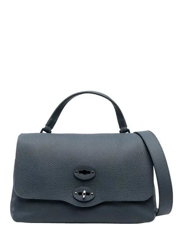 ZANELLATO Postina Flap Tote Bag - Blue