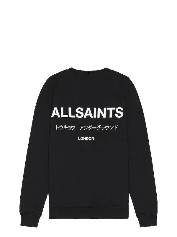 ALLSAINTS Underground Crew - Jet Black