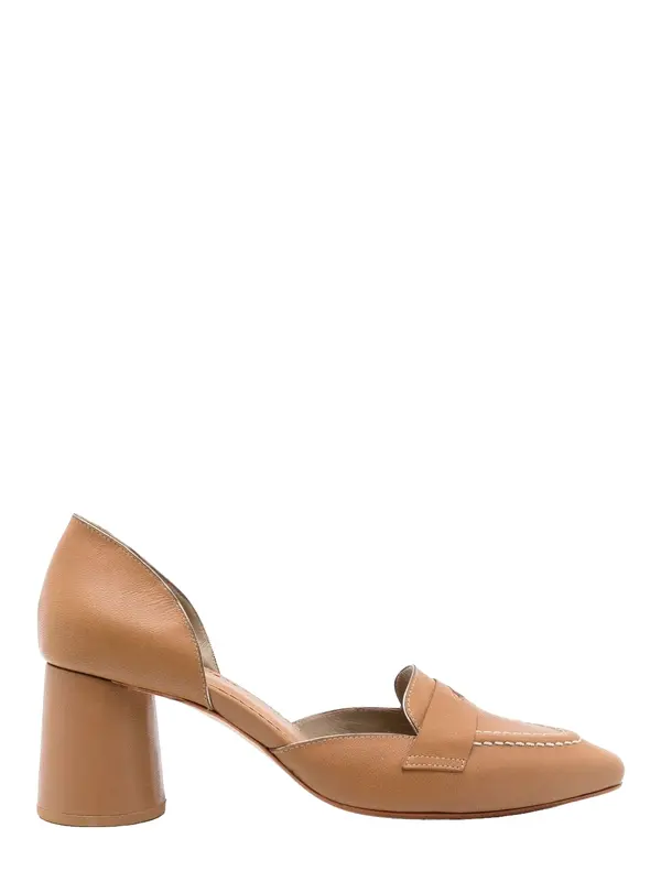 STUDIO CHOFAKIAN Perry 70mm Pumps - Brown